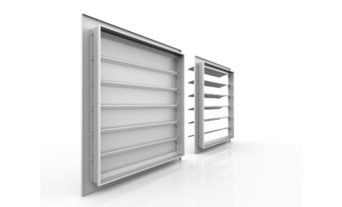 Barometric/Gravity Damper - CBL – Advantage Mechanical Supply